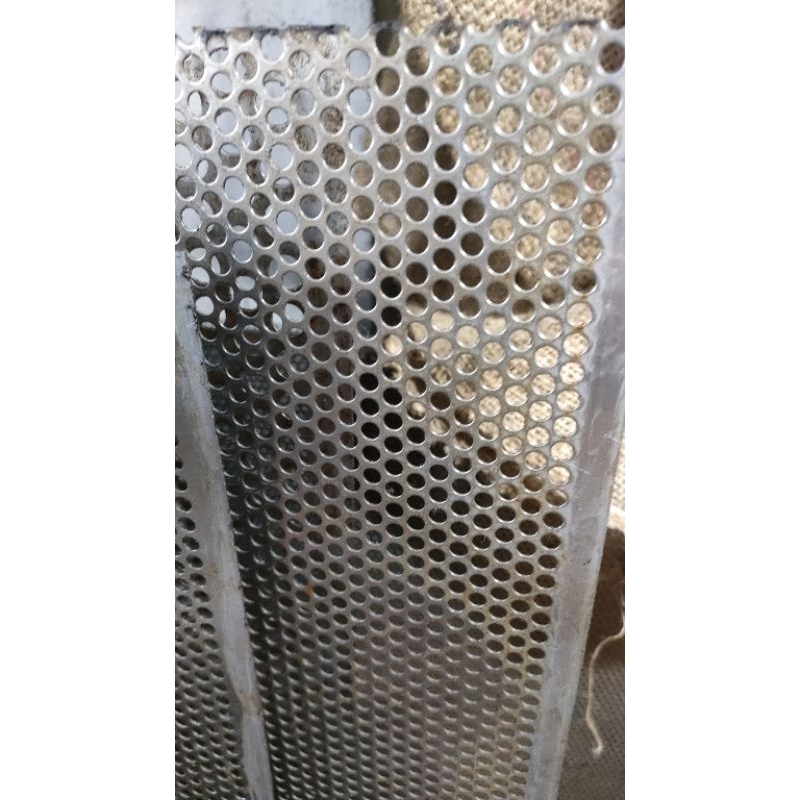 Jual 100cm x 40cm Ram Besi Lubang / Grill / Plat Lubang | Shopee Indonesia