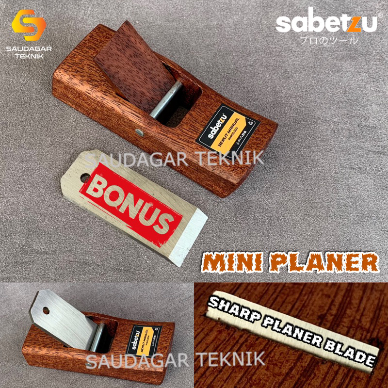 Jual Alat Serut Kayu Mini Manual Hand Planner Sabetzu Serut Kayu Mini ...