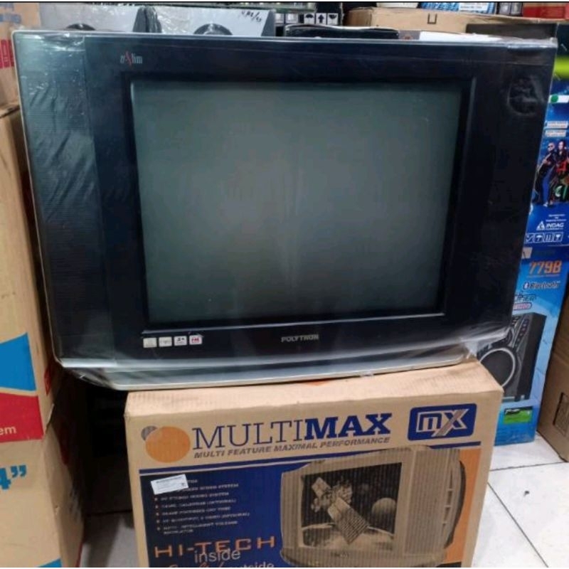 Jual TV POLYTRON TABUNG 21inch multi Digital | Shopee Indonesia
