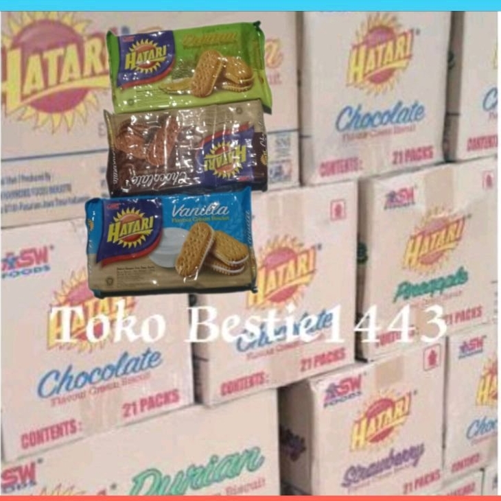 Jual BISKUIT HATARI 1 DUS (Isi 21 PCS, ED 2024) | Shopee Indonesia