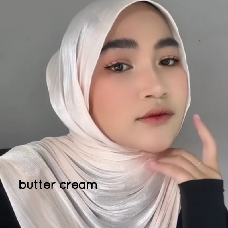 Jual Pasmina Shimer silk Premium | Shopee Indonesia