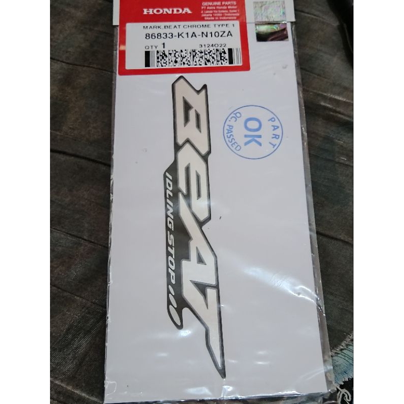 Jual stiker beat original chrome | Shopee Indonesia