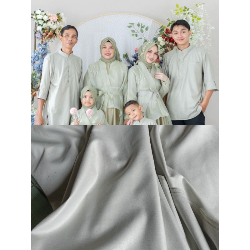 Jual KAIN KATUN TOYOBO FODU Warna Sage Green viral muda TOYOBO TERBAGUS ...