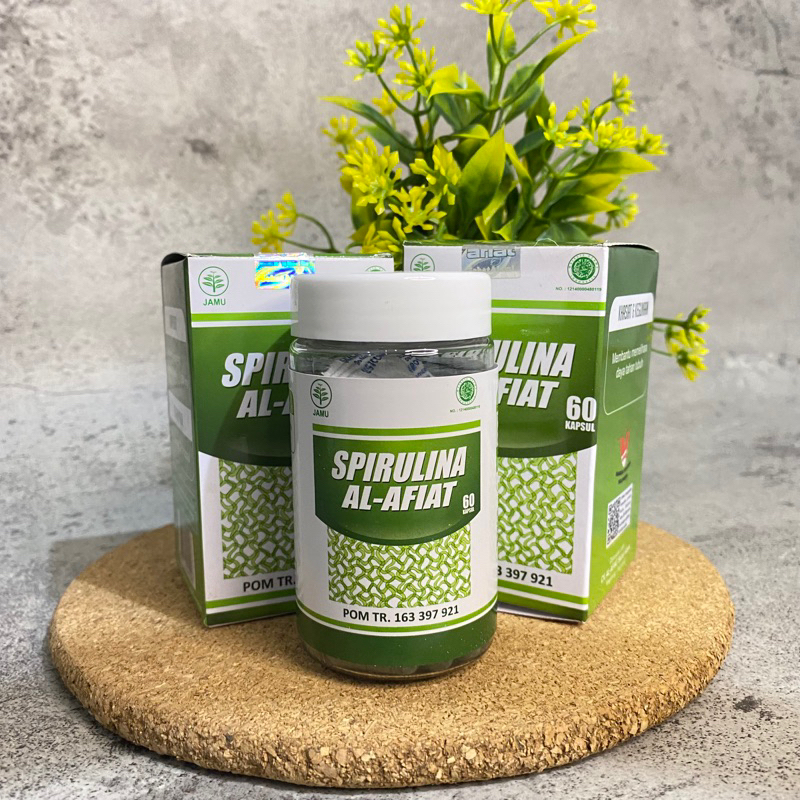 Jual Spirulina Al Afiat 60 kapsul | Shopee Indonesia
