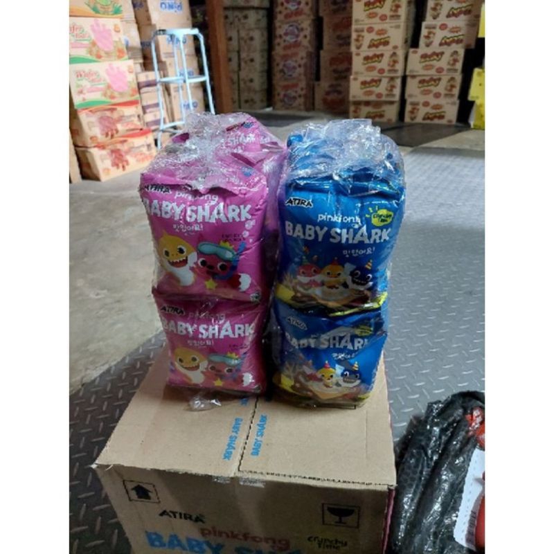Jual Snack Atira Baby Shark Berhadiah 1 Pack isi 10 pcs | Shopee Indonesia