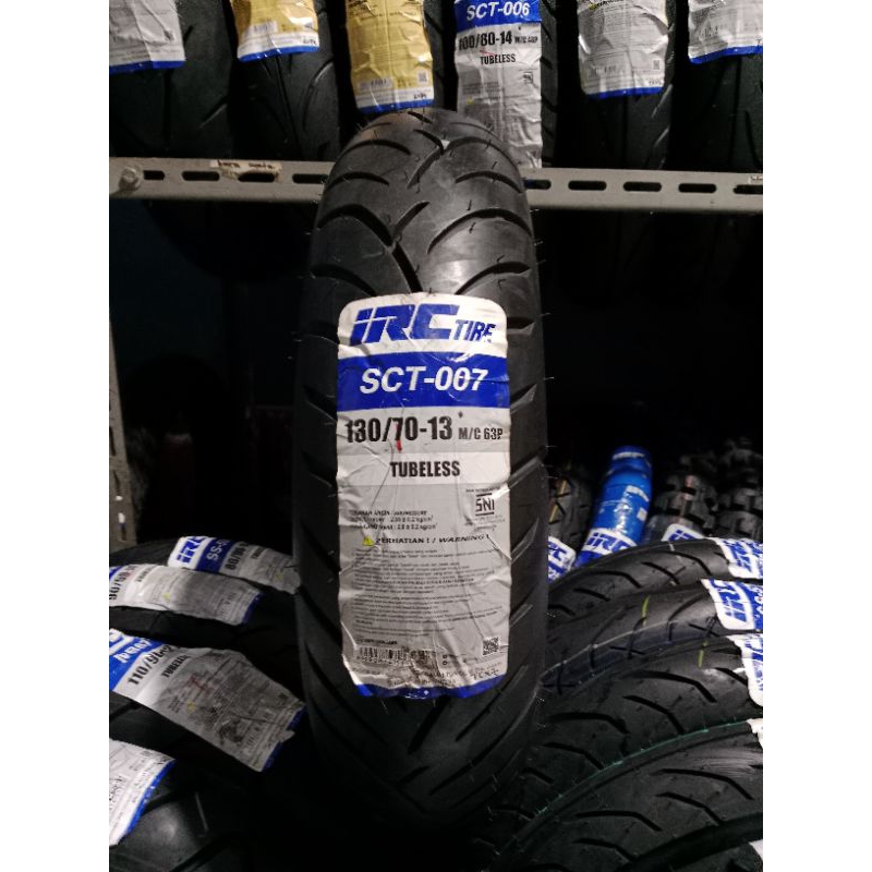 Jual IRC 130/70-13 SCT 007 BAN LUAR BELAKANG PCX 160/ NMAX / ADV 150 | Shopee Indonesia