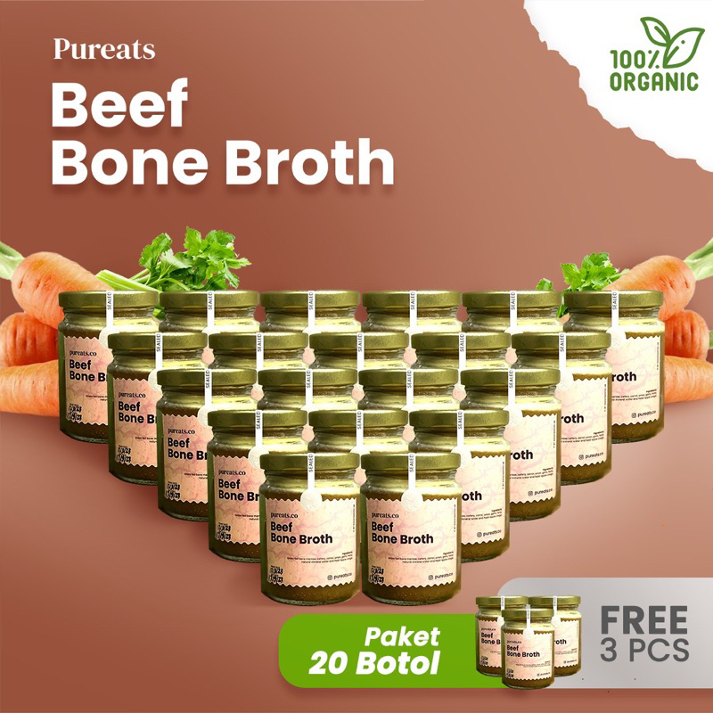 Jual Bundling Beli 20 Gratis 3 Grassfed Beef Bone Broth | Shopee Indonesia