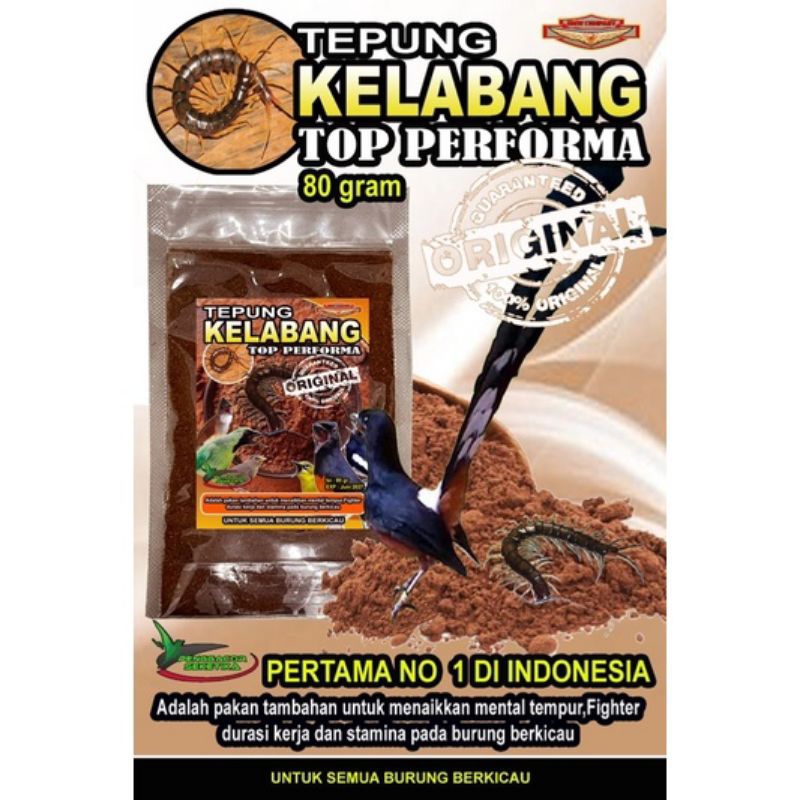 Jual Tepung Kelabang Voer Makanan Pakan Tambahan Extra Ekstra Fooding ...