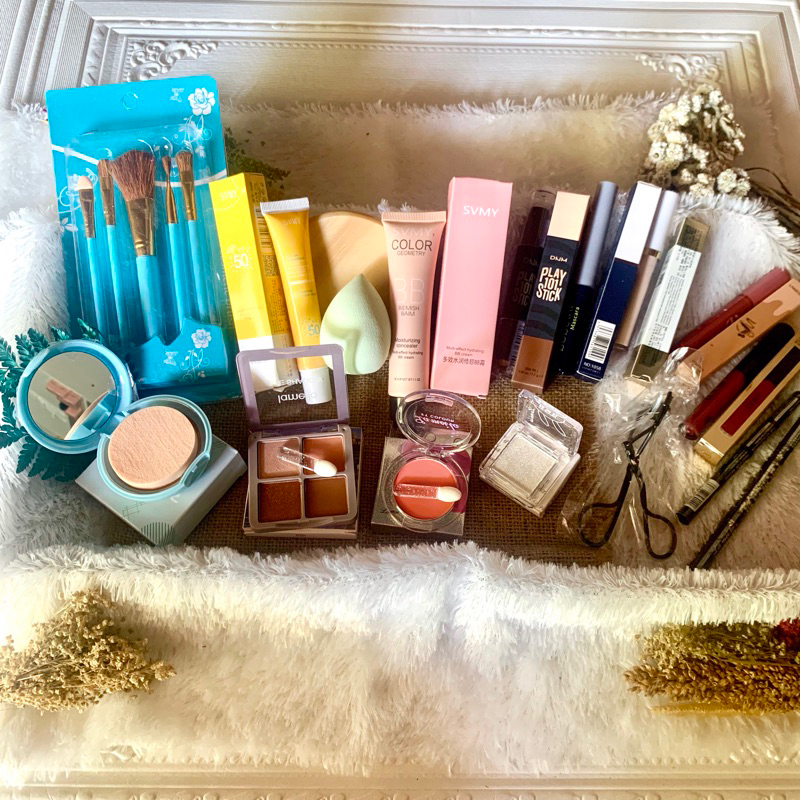 Jual LAMEILA COSMETICS 16in1 | Paket make up BASIC | Shopee Indonesia