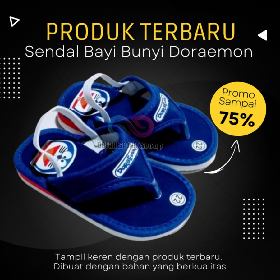 Jual Sendal Baby Doraemon Bunyi Citcit Anak 2 Tahun | Shopee Indonesia