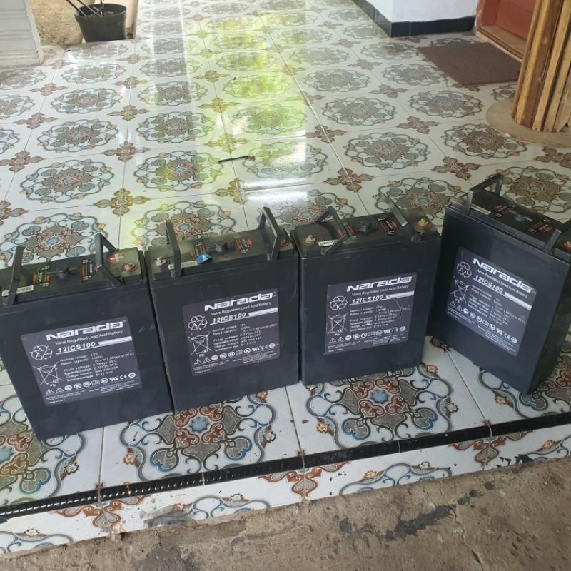 Jual baterai VLRA 100AH NARADA BUILD UP | Shopee Indonesia