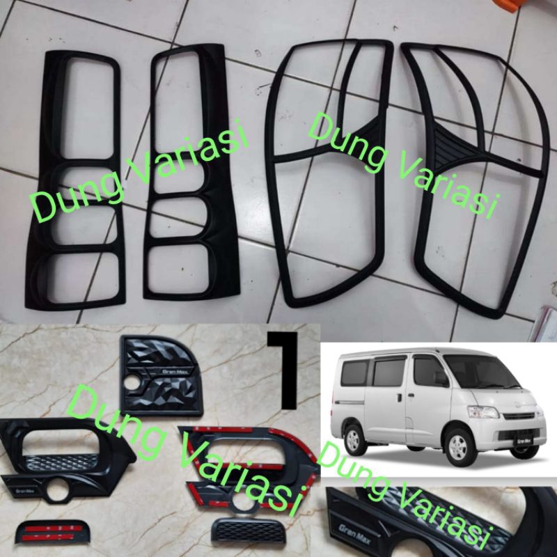 Jual Paket lengkap granmax Grand max Hitam & Chrome | Shopee Indonesia