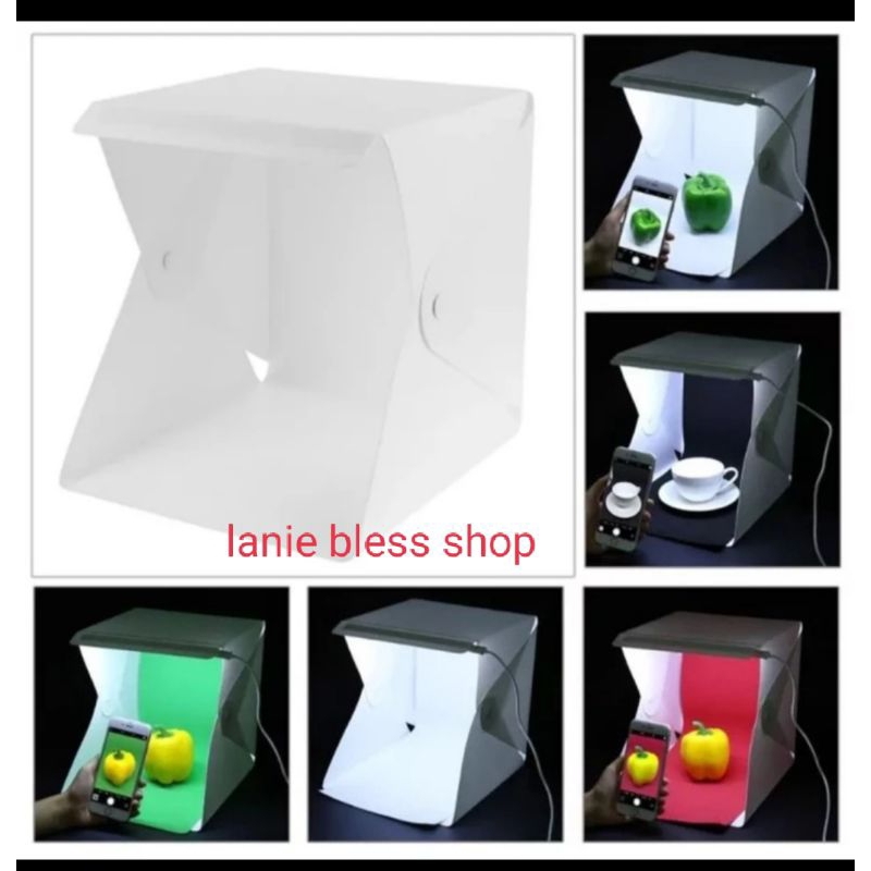 Jual studio foto mini lipat UK kecil foto produk online foto barang ...