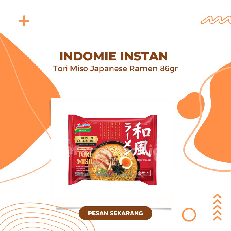 Jual Indomie Mi Instan Premium Tori Miso Japanese Ramen 86r | Shopee ...