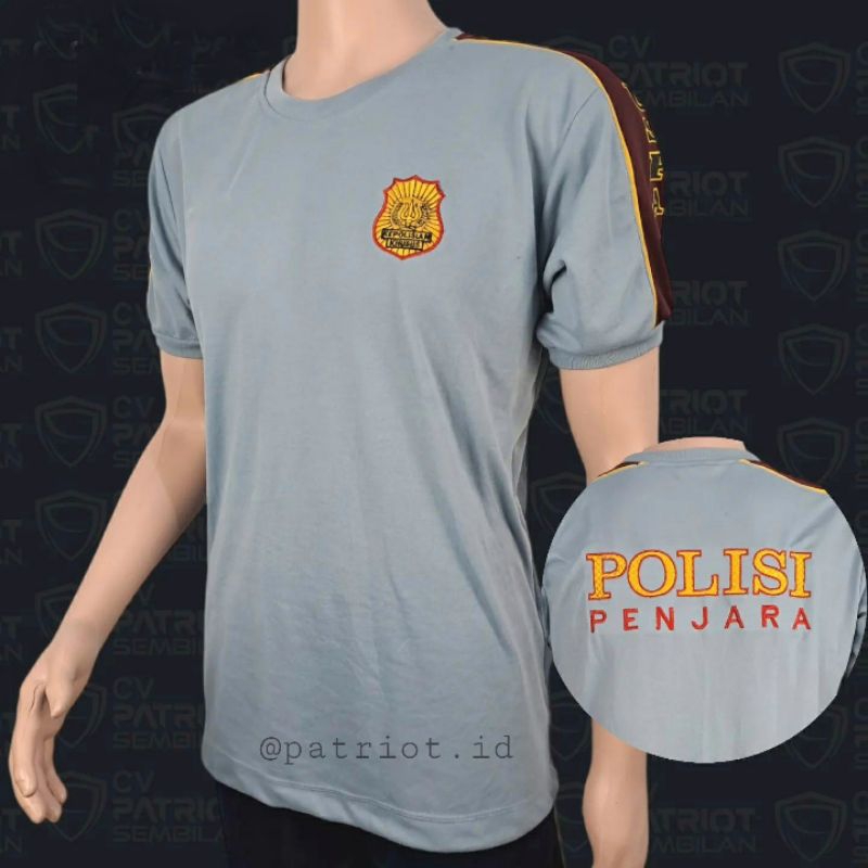 Jual Patriot.id | KAOS DALAMAN ABU POLPEN POLSUSPAS KEMENKUMHAM ...
