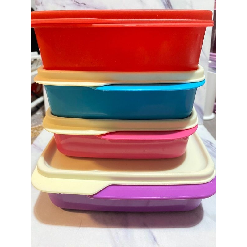 Jual Second Goodcon Tupperware Lolly Tup/ Lunch Box/ Kotak Makan/ Kotak ...