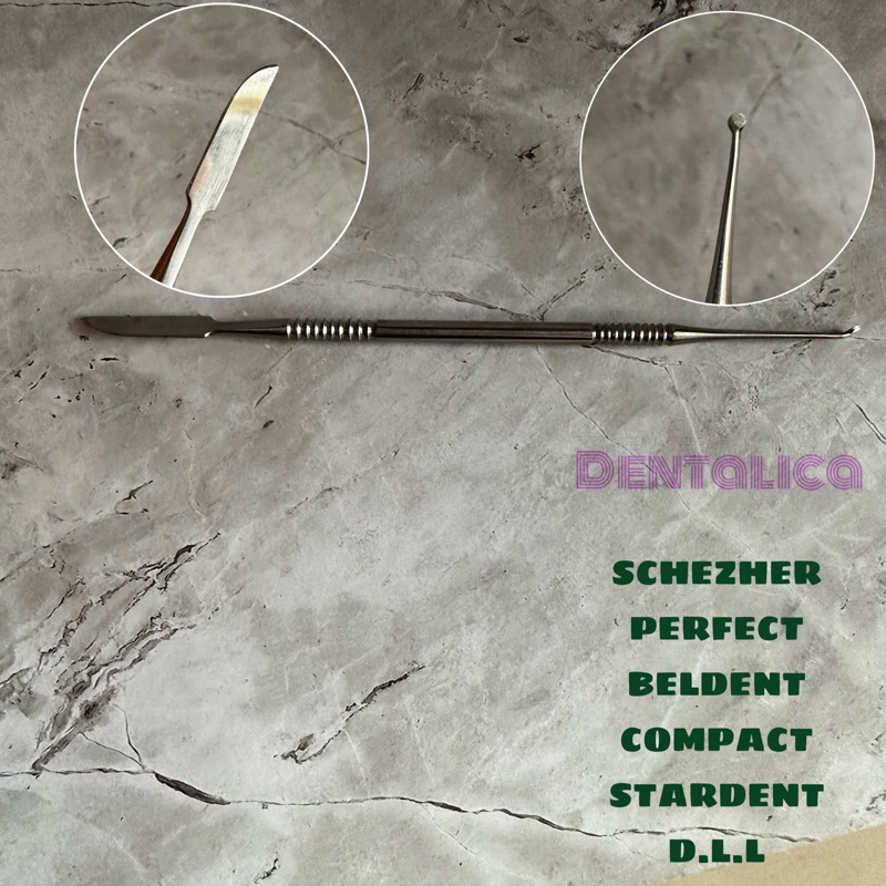 Jual Dental schezher beldent lecron / lecrown / lekron/ pisau lilin ...