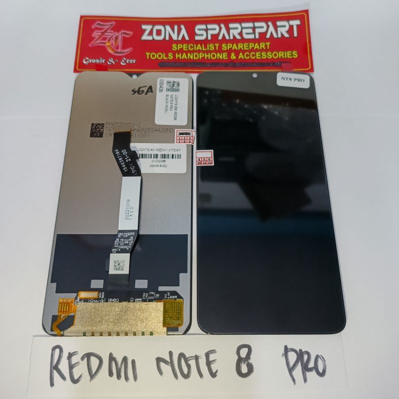 Jual LCD REDMI NOTE 8 PRO INCELL/BRADERPARTS | Shopee Indonesia
