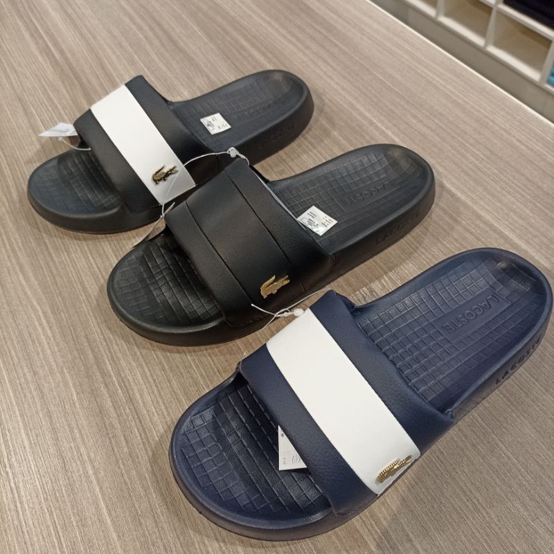 Jual Sandal Lacoste Croco Slide Original | Shopee Indonesia