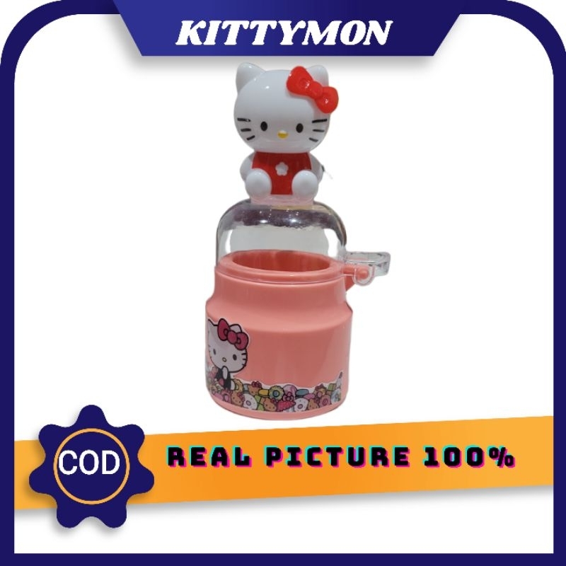 Jual tempat tusuk gigi atau cotton bud 9x6 cm hello kitty | Shopee ...