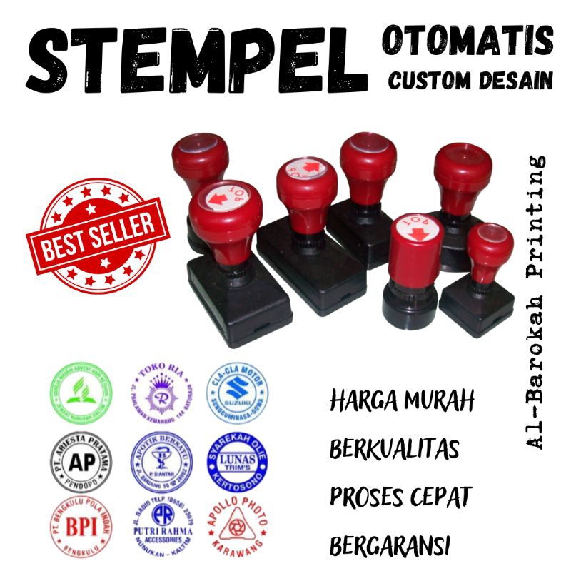 Jual Stempel Flash, Stempel Custom, Stempel Otomatis, Stempel Warna, Stempel TTD, Stempel ...