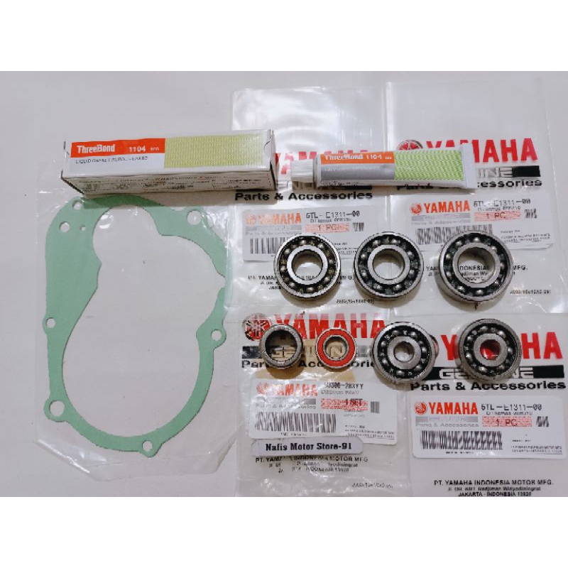 Jual Bearing Laher Rasio As Pully+Paking CVT Mio Lama Sporty Mio Smile Soul Karbu Fino Karbu ...
