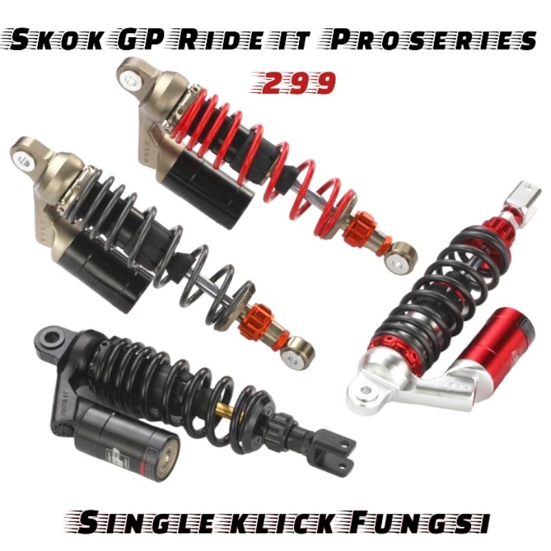 Jual SHOCKBREAKER RIDE IT GP 299 shock belakang ride it tabung skok ...
