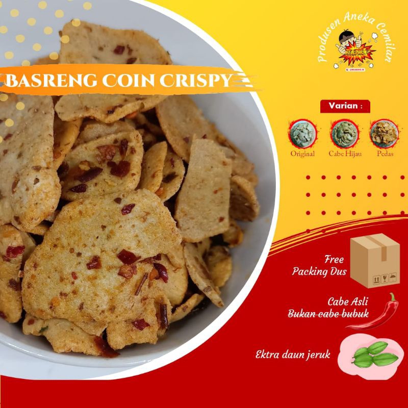 Jual BELEDAGID Basreng Coin 250Gr | Shopee Indonesia