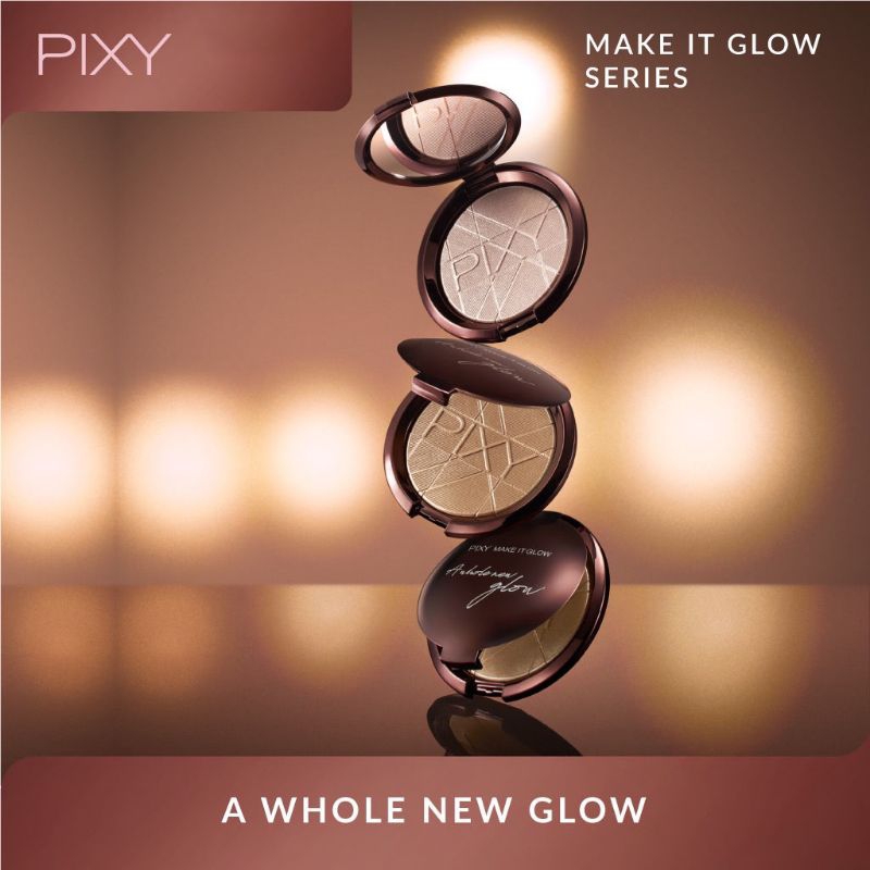 Jual pixy make it glow A whole new glow ( highlighter) | Shopee Indonesia