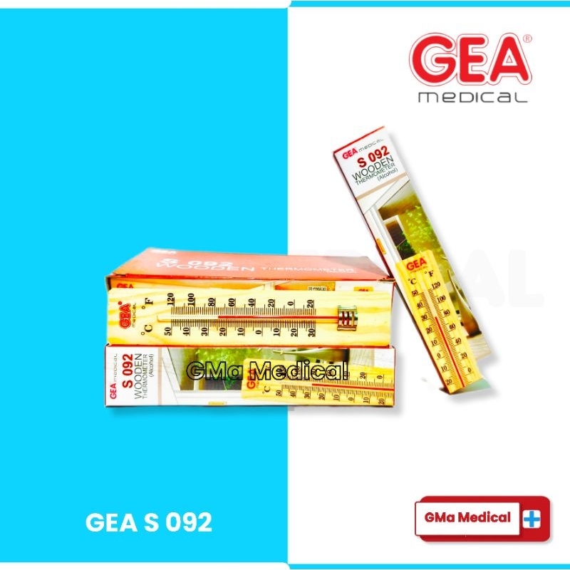 Jual Termometer Kayu Gea S-092 Thermometer Dinding Termometer Suhu ...