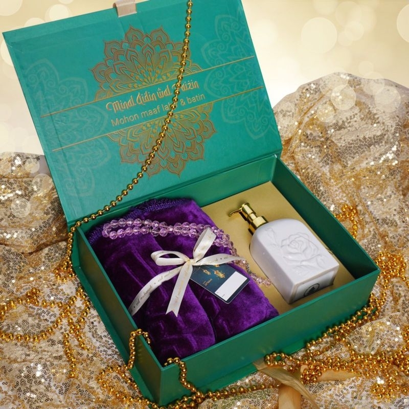 Jual hampers set gift lebaran idul fitri 2023 premium hard box | Shopee ...