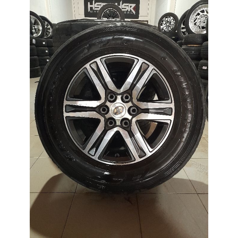 Jual Velg Ban Mobil Ring 17 Bekas Copotan Standar Mobil Fortuner Velg ...