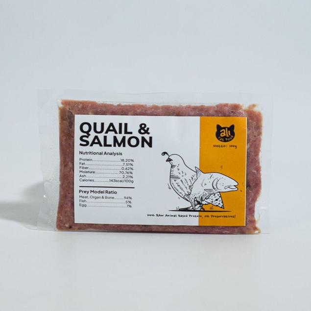Jual Quail & Salmon - Ali Cat Food - Raw Food - Makanan Kucing | Shopee ...