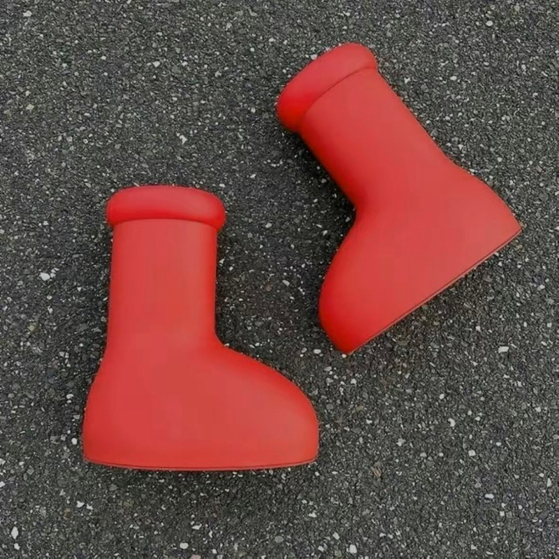 Jual MSCHF Big Red Boots Astroboy 100% Authentic | Shopee Indonesia