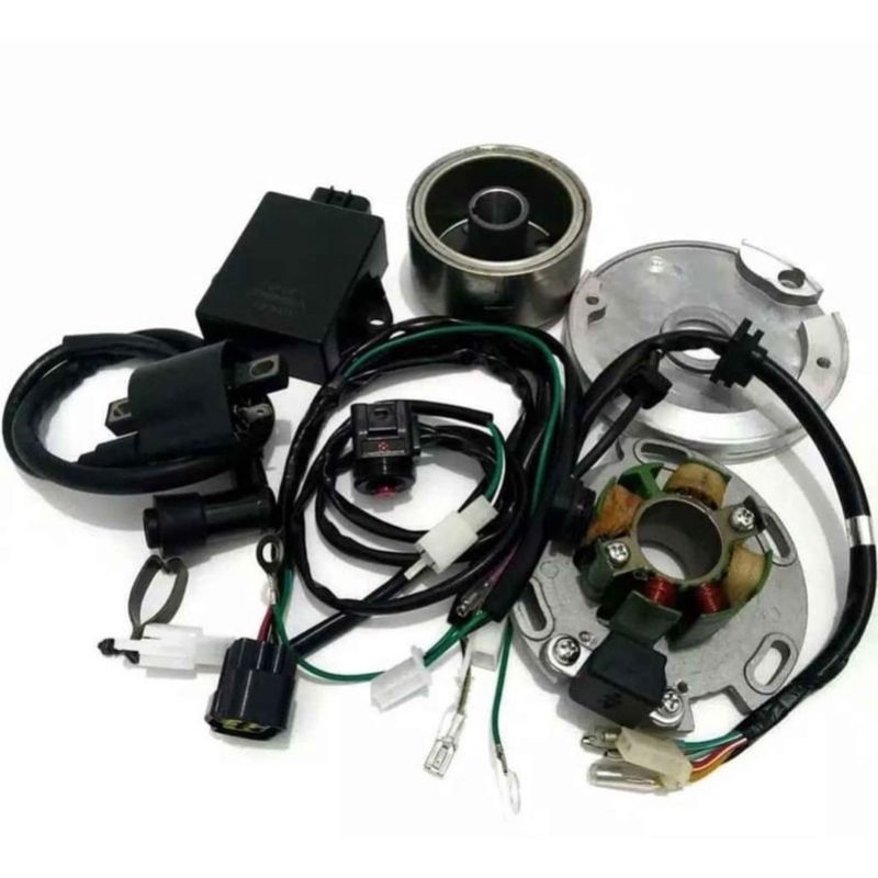 Jual magnet YZ | pengapian lengkap YAMAHA YZ 125 | fullset | Shopee Indonesia