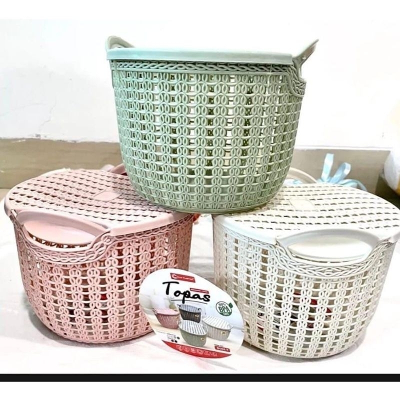 Jual PAKET 1 LUSIN MIX Keranjang Serbaguna tutup Keranjang Topas tutup ... Jual PAKET 1 LUSIN MIX Keranjang Serbaguna tutup Keranjang Topas tutup ...