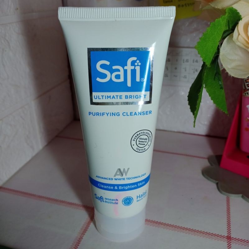 Jual [New] Safi Ultimate Bright Purifying Cleanser 100g | Shopee Indonesia