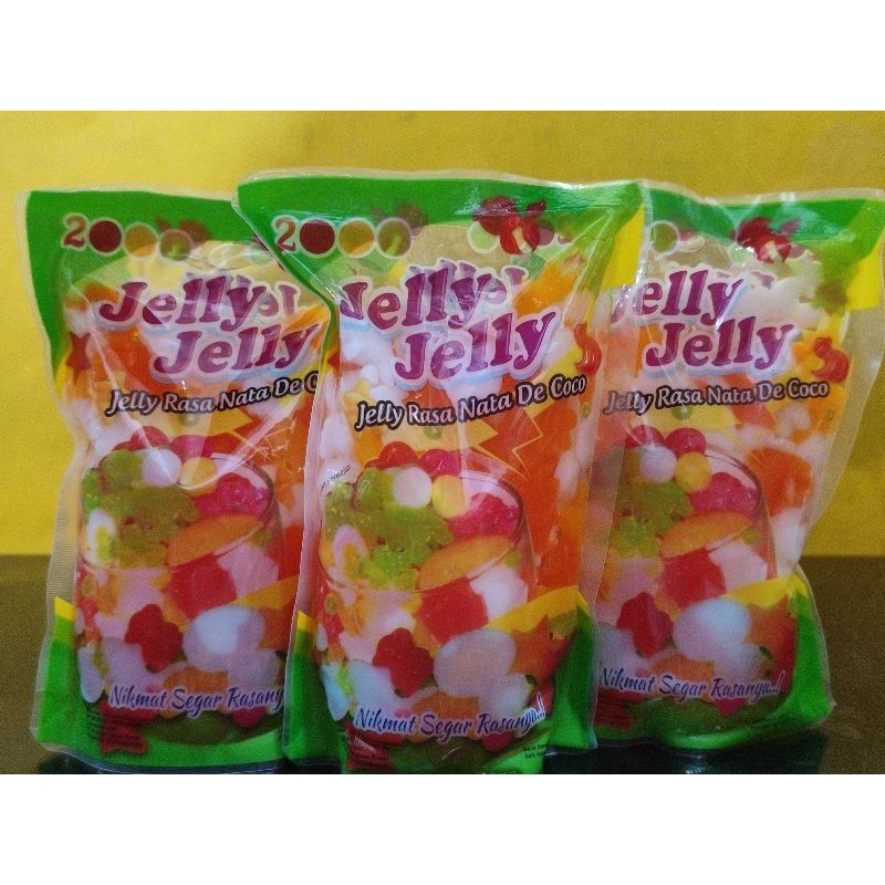 Jual Jelly Jelly 2000 Campuran Minuman / Es Buah - 500g | Shopee Indonesia