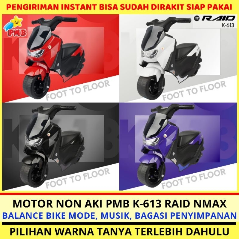 Jual Balance Bike PMB K 611 Honda Scoopy K 612 Honda PCX K 613 Yamaha ...