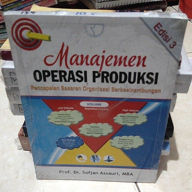 Jual original buku manajemen operasi produksi pencapaian sasaran ...