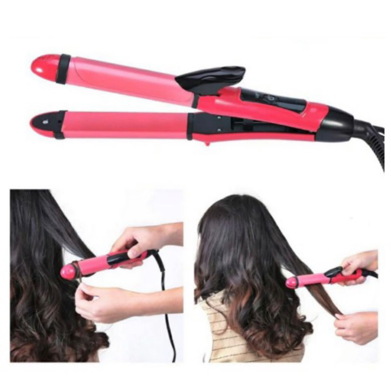Jual CATOK NOVA 2IN1 NHC 2009 Curl & Straight Hair Beauty Set catokan keriting lurus curly hair ...