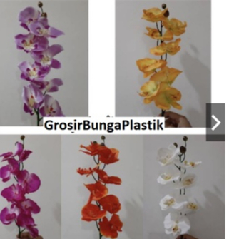 Jual BUNGA ARTIFICIAL ANGGREK THALIA LATEX | Shopee Indonesia