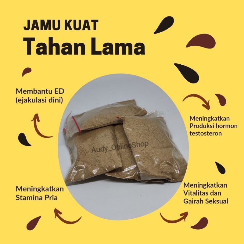 Jual Jamu Tahan Lama Pria Dewasa Ramuan Madura | Jamu Jantan Pria ...