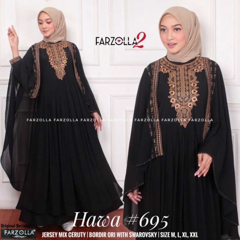 Jual Abaya Arab Turkey Hawa 695 Pakistan Umroh Gamis Jalabiya Mesir ...