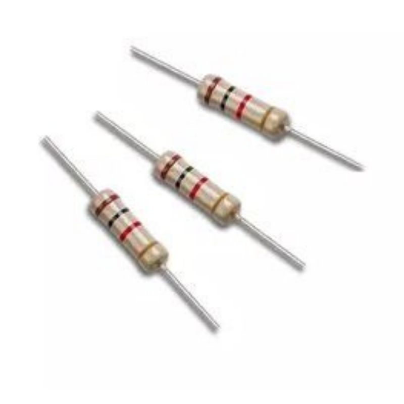 Jual Resistor 1/2watt toleransi 5% 1Ohm - 100k | Shopee Indonesia