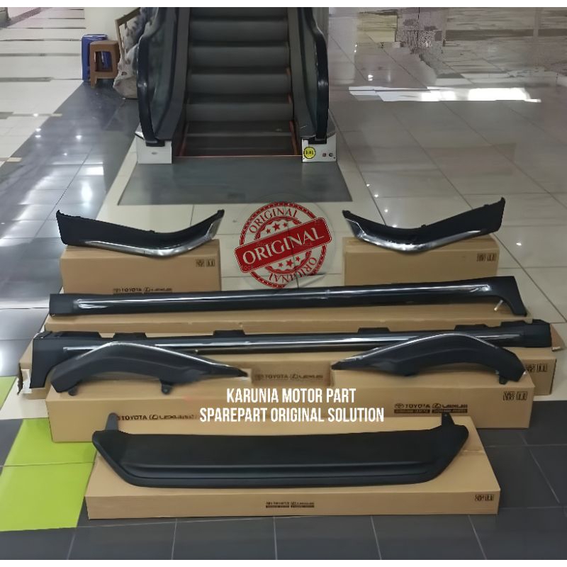 Jual Bodykit body kit Toyota Innova Reborn Venturer 2016-2020 Original 100% Astra 7PCS | Shopee ...