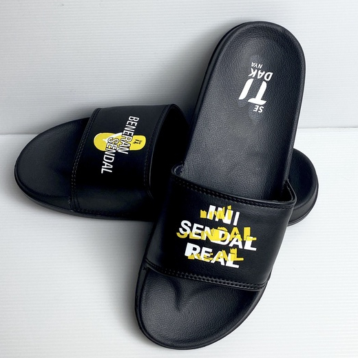 Jual SENDAL SETIDAKNYA INI SENDAL DENGAN GAMBAR SENDAL | Shopee Indonesia