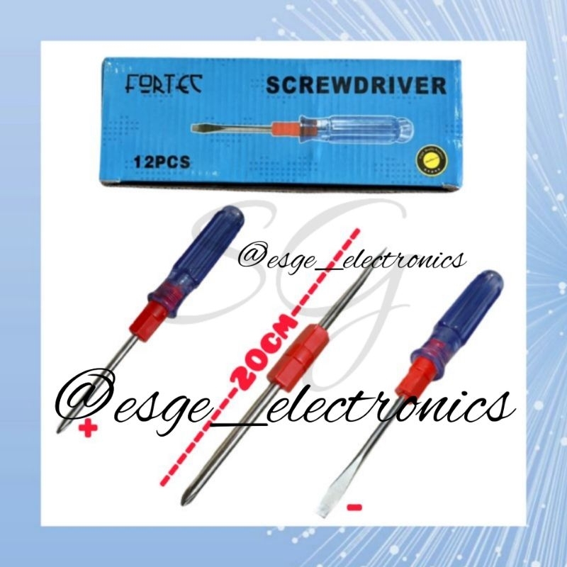 Jual OBENG 2 WAY OBENG CABUT ORIGINAL OBENG FORTEC OBENG TIMBAL BALIK ...