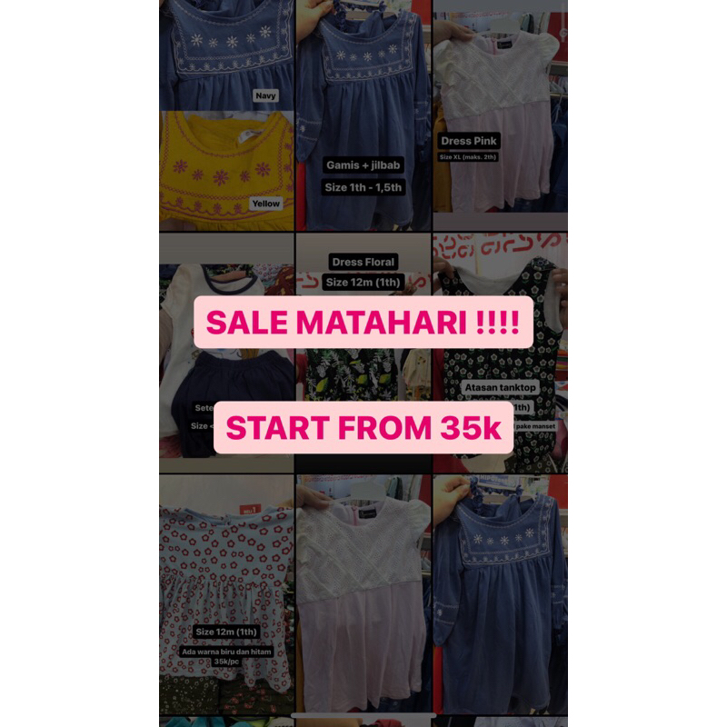Jual Link Nota CO Sale matahari 35k - 85k (1kg) | Shopee Indonesia