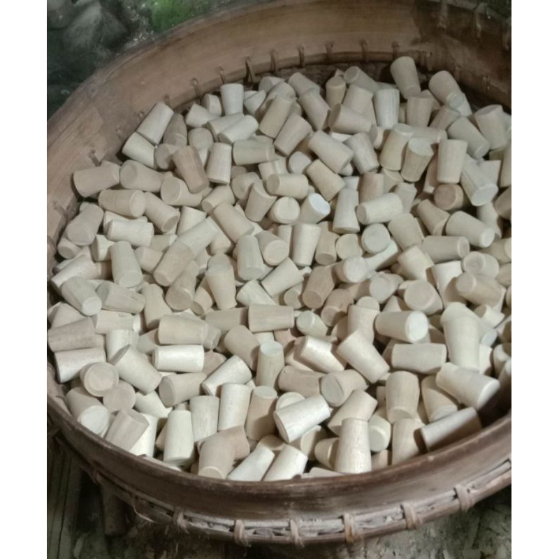 Jual tutup botol kaca bahan kayu / tutup kayu gabus / handmade | Shopee ...
